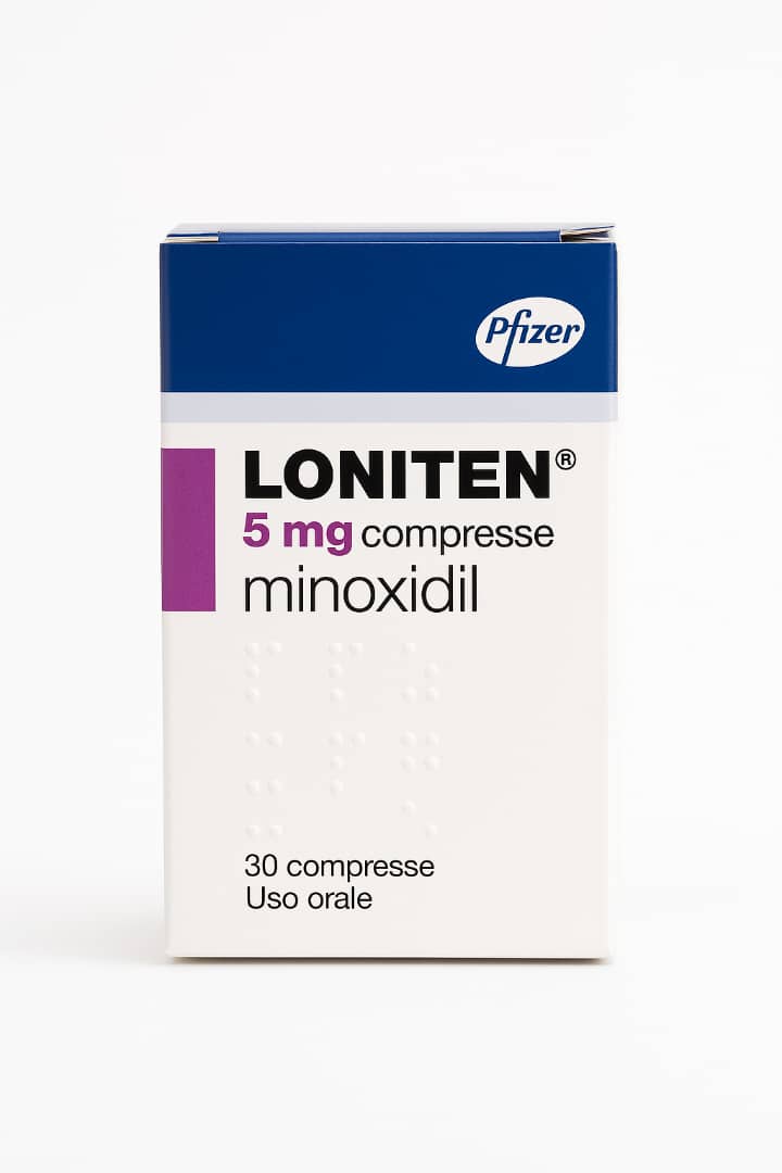 قرص ماینوکسیدیل فایزر لونیتن ۵ میلی‌گرم | خرید Loniten 5mg